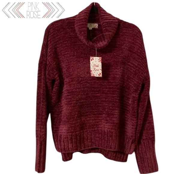 Pink Rose | Sweaters | Nwt Pink Rose Sweater Large | Poshmark